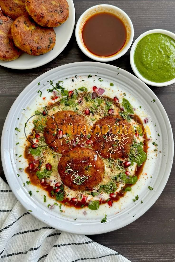 Dahi Aloo Tikki Chat – Nukkad Dhaba